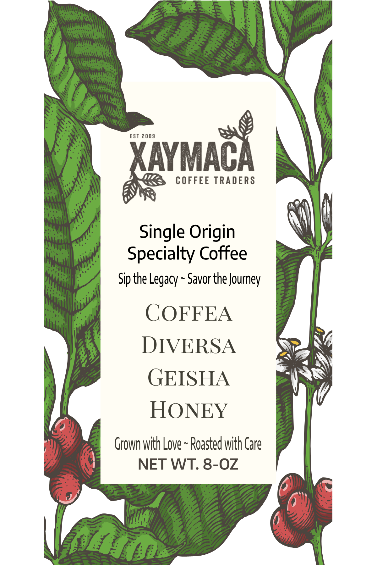 Coffea Diversa Geisha Honey – Xaymaca Coffee Traders™